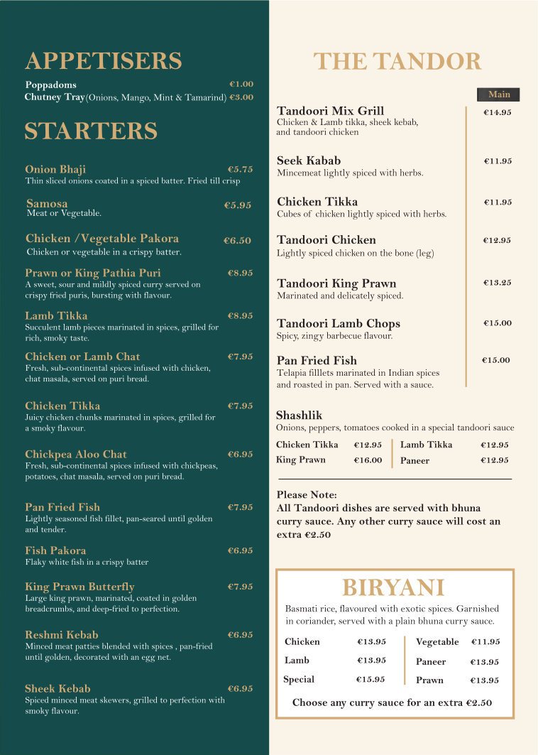PANCHI RESTAURANT, DUBLIN – Order online today. Get HOME Delivery ...